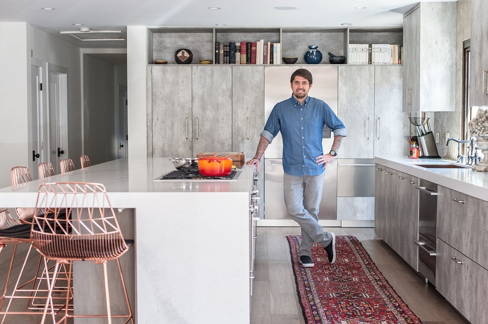 Bauformat kitchen for Chef Ludo Lefebvre, Designed by Ginny Capo - Los ...