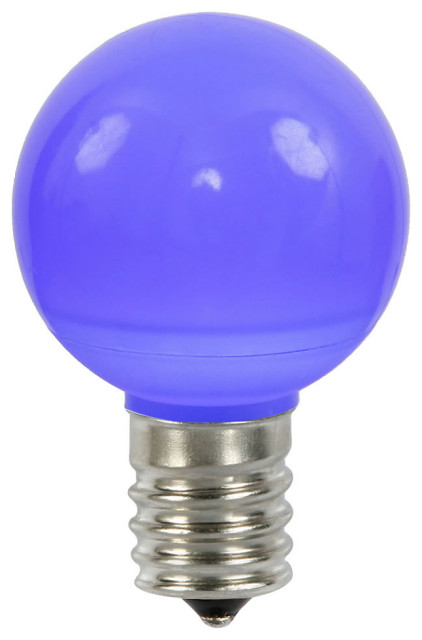 Vickerman xLEDCG52-25 G50 Blue Ceramic LED Replacement Bulb, Pack of 25 ...