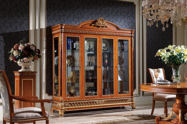 Infinity 4-Door Showcase - Victorian - China Cabinets And Hutches - by ...