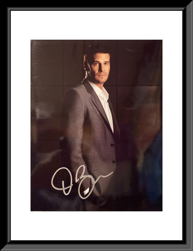 David Boreanaz signed photo - Contemporary - Photographs - by Dream On ...