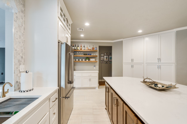 A Kitchen of Serenity - Transitional - Kitchen - Oklahoma City - by Ten ...