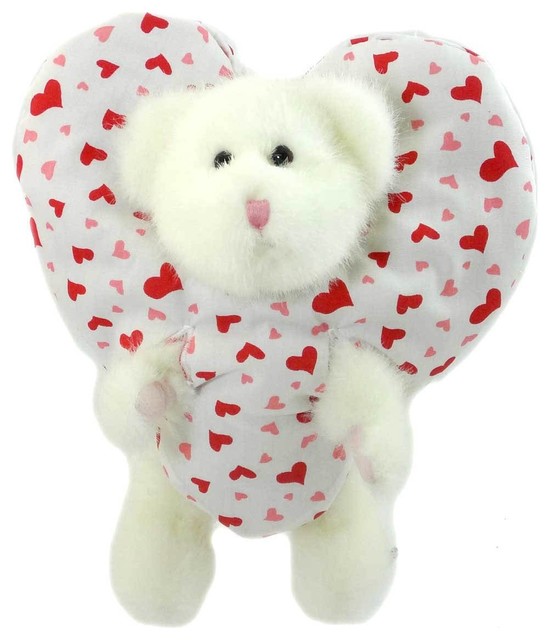 Boyds Bears Plush Doncha Loveit Fabric Valentines Day Peeker 82080, 8 ...