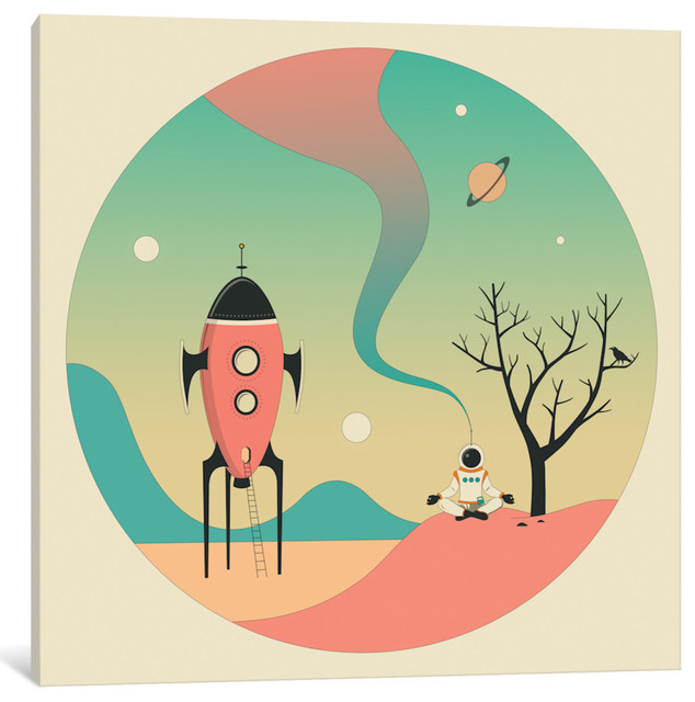 "Explore II" by Jazzberry Blue, 12x12x.75, 12x12x1.5 - Contemporary ...