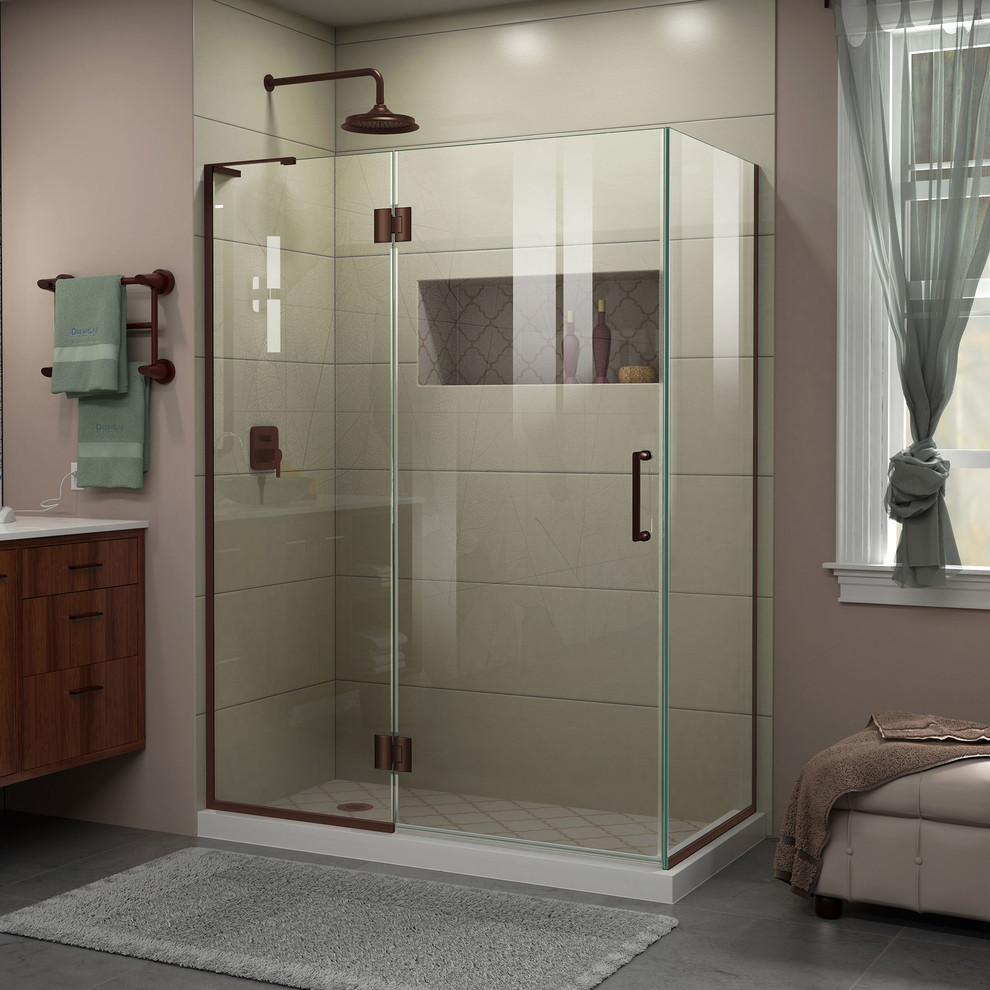 DreamLine 47 3/8" to 48x30" 34"" 72" Hinged Shower Enclosure, E32434L ...