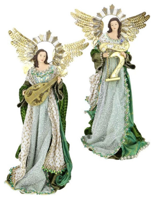 Mark Roberts Christmas 2022 Heavenly Angel, Assortment of 2 27.5 ...