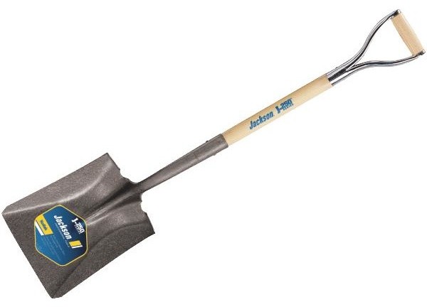 Razorback Square Point Forward-Turn Step Shovel - Traditional - Shovels ...