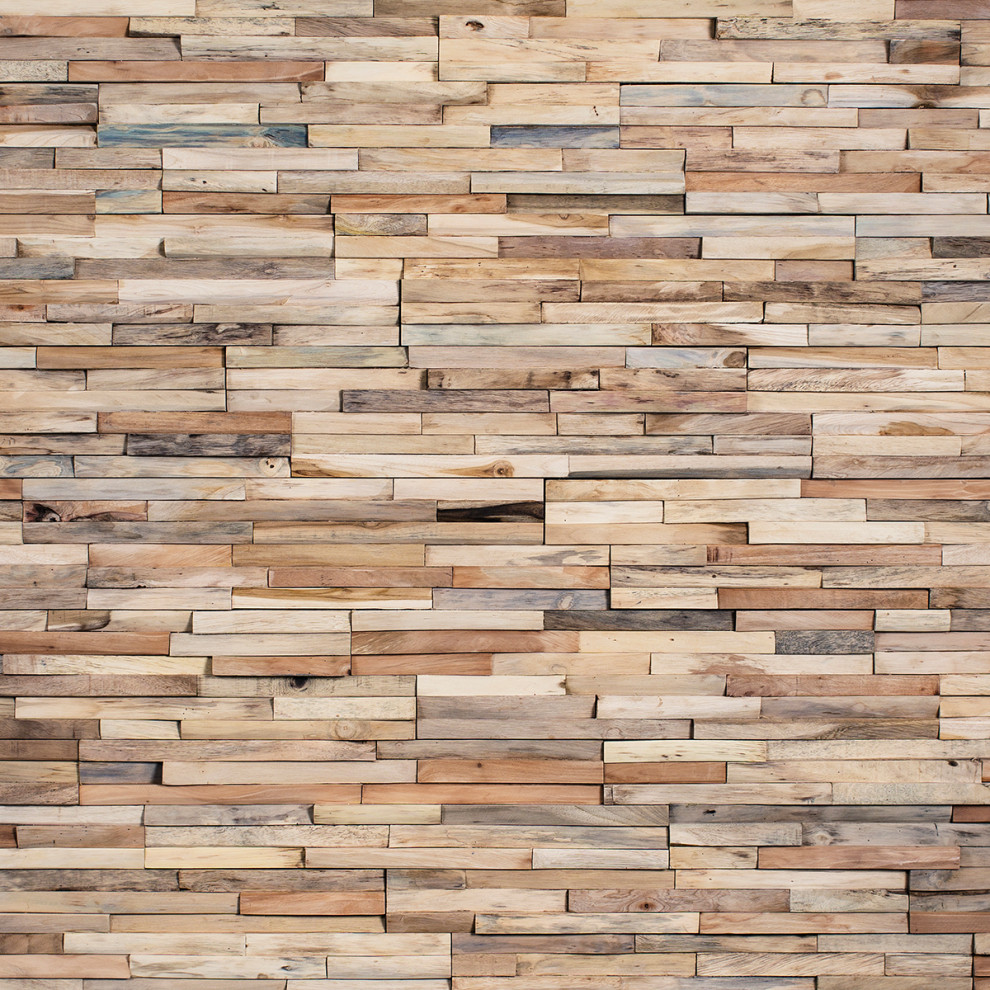 Mercury Reclaimed Wood Tiles Wonderwall Studios - 10.76 Sq.ft. Per Box ...