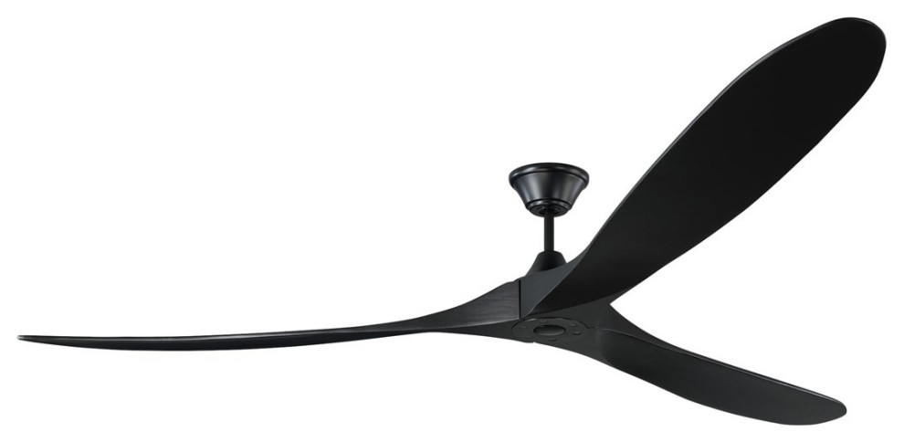 Monte Carlo 88" Maverick Super Max Ceiling Fan, Matte Black ...