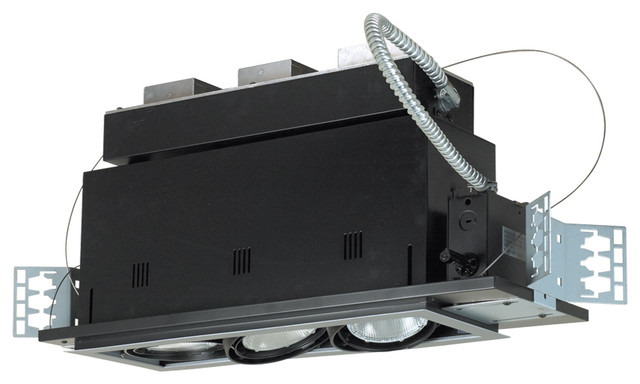 Mgmh3070-3Ewb 3-Light Double Gimbal Recessed Metal Halide Fixture ...