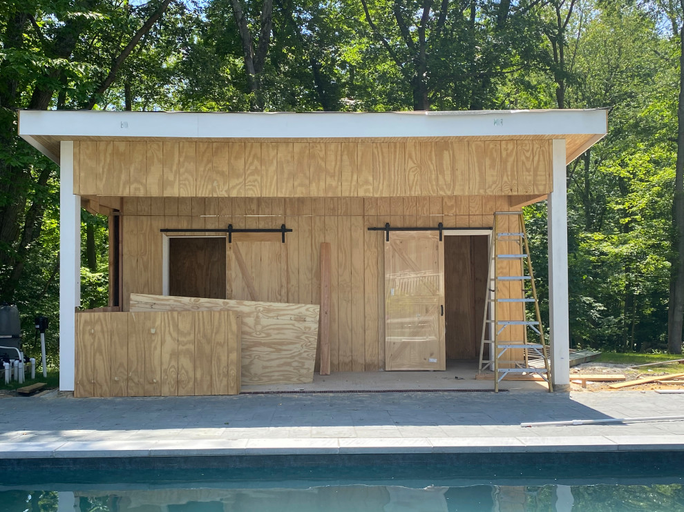 Pool house color | Houzz Forum