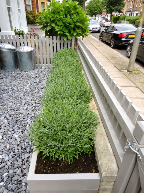 Bespoke Picket Fence Front Garden - Contemporary - London - by Abigail ...
