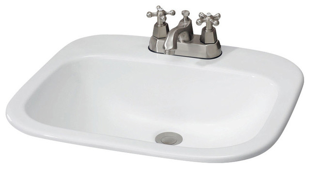 Cheviot Products Ibiza Drop-In Sink - Contemporary - Bathroom Sinks ...
