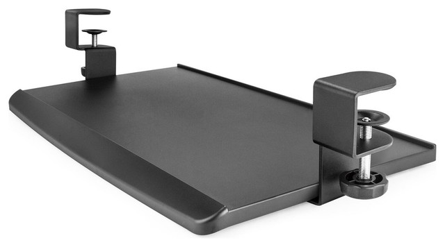 AIDATA KB-1050 Desk Clamp Keyboard Tray - Contemporary - Desk ...