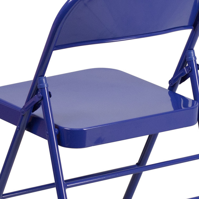 Cobalt Blue Folding Chair - Contemporary - Folding Chairs And Stools ...