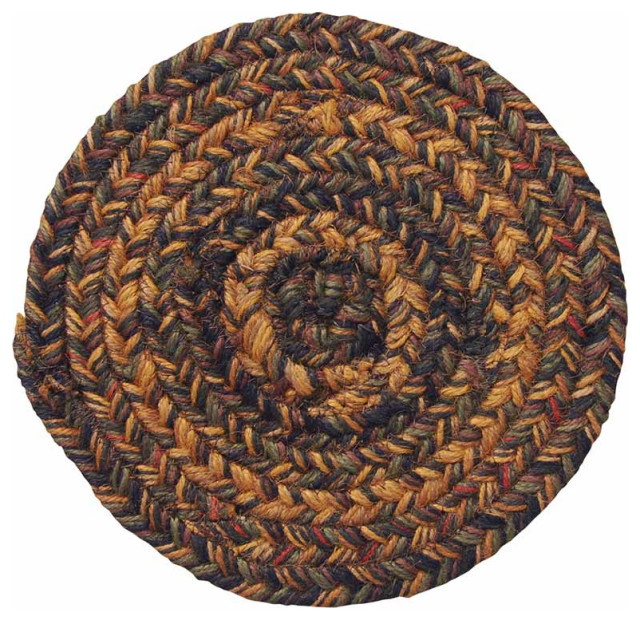 Homespice Decor Salem Jute Braided Trivet - 8", 8" - Trivets - by ...