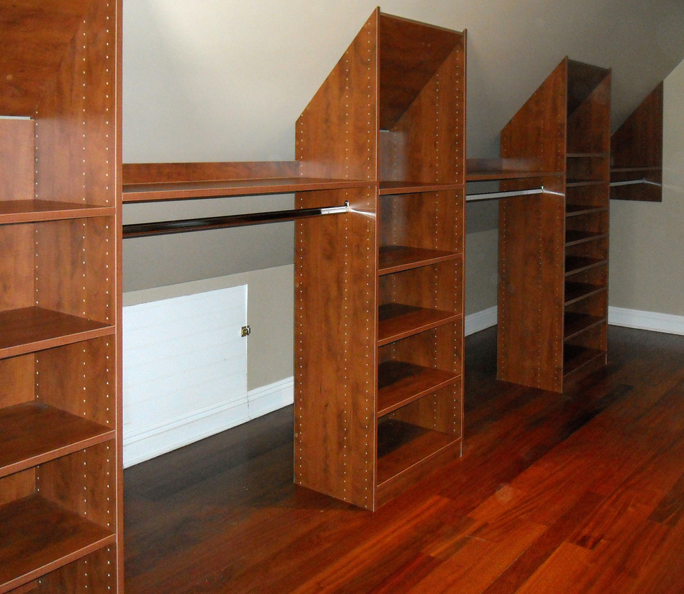 Roselle, IL sloped ceiling walk in closet - Contemporary - Chicago - by ...