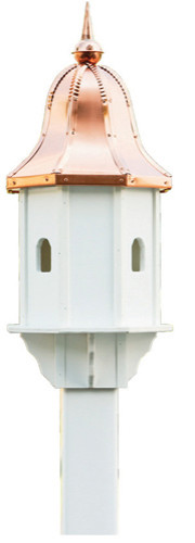 Copper Roof Bird House - Traditional - Birdhouses - by Furniture Barn ...