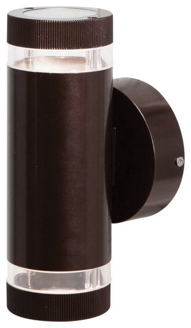 Access Sunset Bi-Directional Outdoor Wall Mount 20385MG-BRZ/CLR, Bronze ...