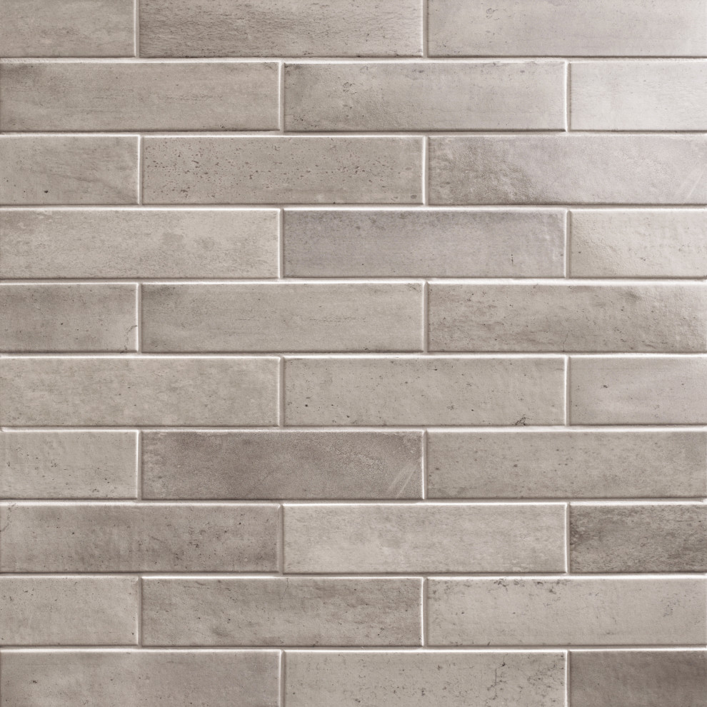 Capri Brick Porcelain Floor and Wall Tile, 5.13 sqft./case ...