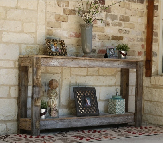 Farmhouse Sofa Table - Farmhouse - Console Tables - by Doug and Cristy ...
