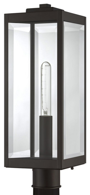 Luxury Modern Farmhouse Outdoor Post/Pier Light, Estate Bronze, UQL1353 ...