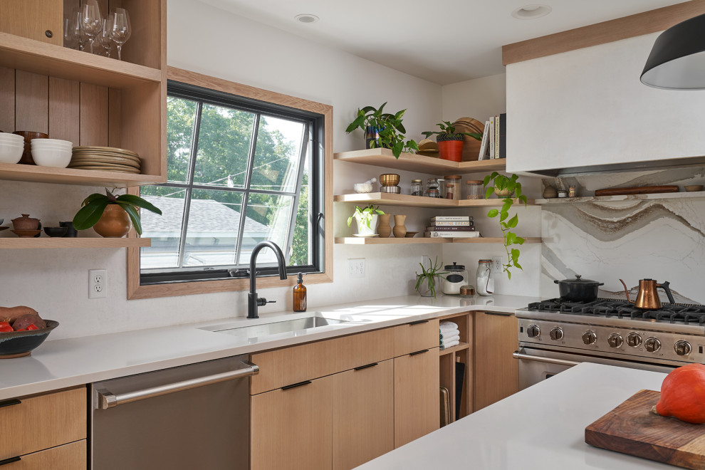 Clean & Bright Kitchen Renovation - Kitchen - Minneapolis - by McDonald ...