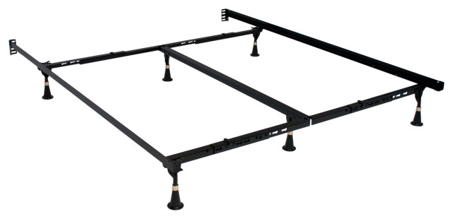 Low Profile Premium Lev-R-Lock Bed Frame Twin/Full/Queen/Cal/E. King w ...