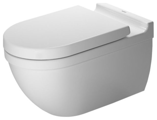 Duravit 2226090092 Starck 3 Dual Flush One-Piece Wall Mounted Elongated ...