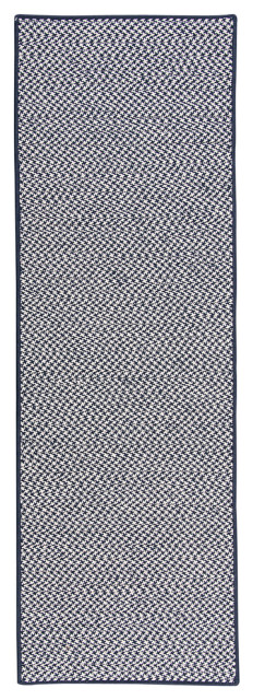 Herringbone Mudroom Runner Indoor/Outdoor Rug HB19, 30"x156 ...