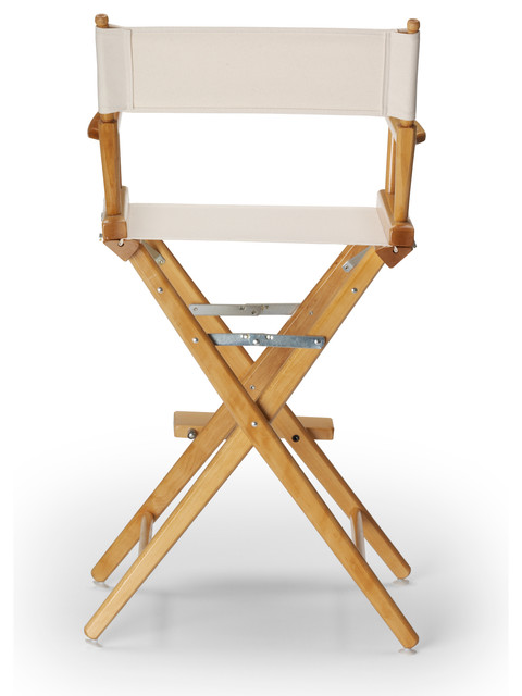 World Famous Bar Height Director Chair, Various Finish - Transitional ...
