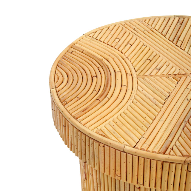 Acadia Rattan Side Table - Tropical - Side Tables And End Tables - by ...
