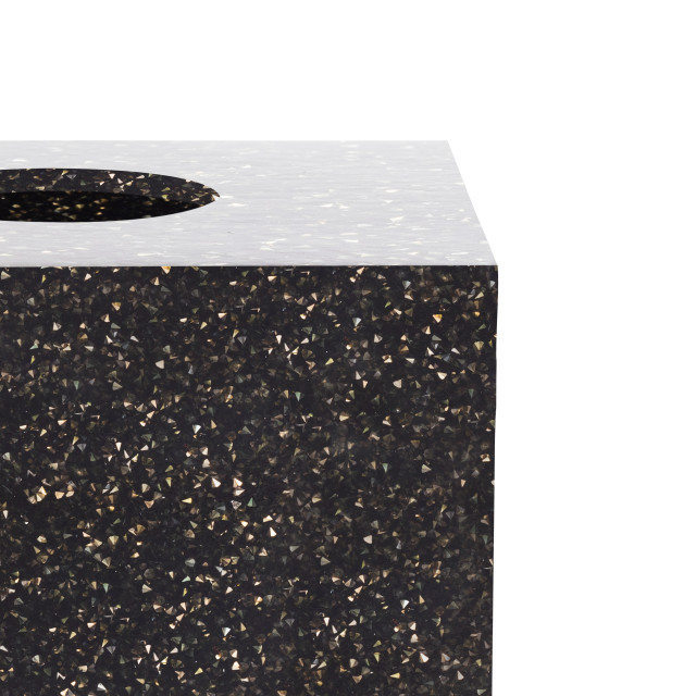 Sparkles Home Luminous Rhinestone Tissue Box Holder - Contemporary ...