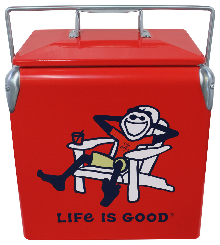 Leigh Country Carry Cooler 14Qt Jake Adrn Red - Contemporary - Coolers ...