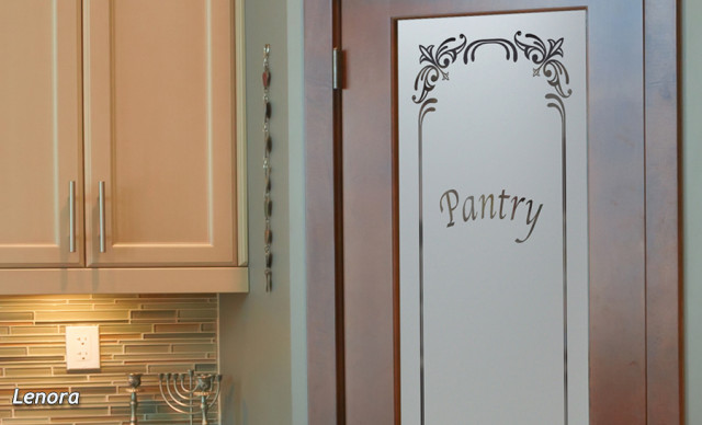 Pantry Door - Lenora - Primed - 28" x 80" - Book/Slab Door, 24" (2/0) x ...