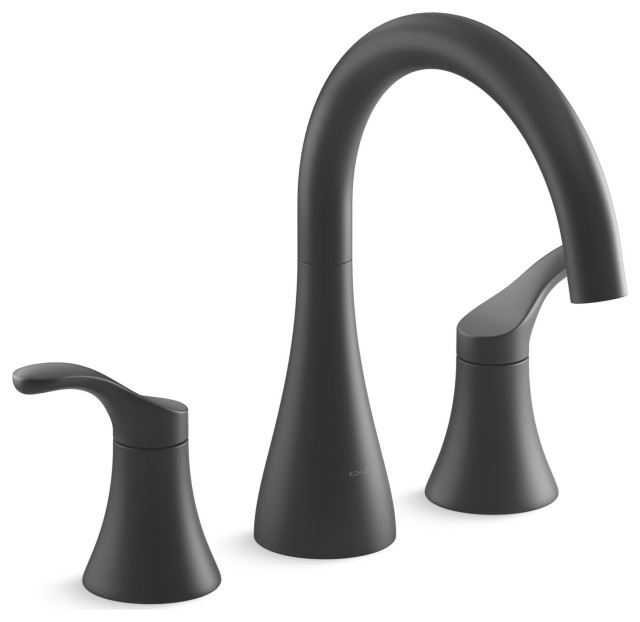 Kohler K-T26426-4 Simplice Deck Mounted Roman Tub Filler - Contemporary ...