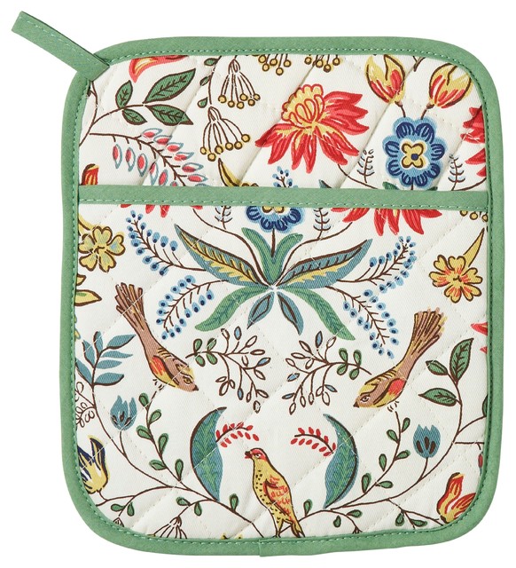 Arts and Crafts Pot Mitt - Contemporary - Oven Mitts And Pot Holders ...