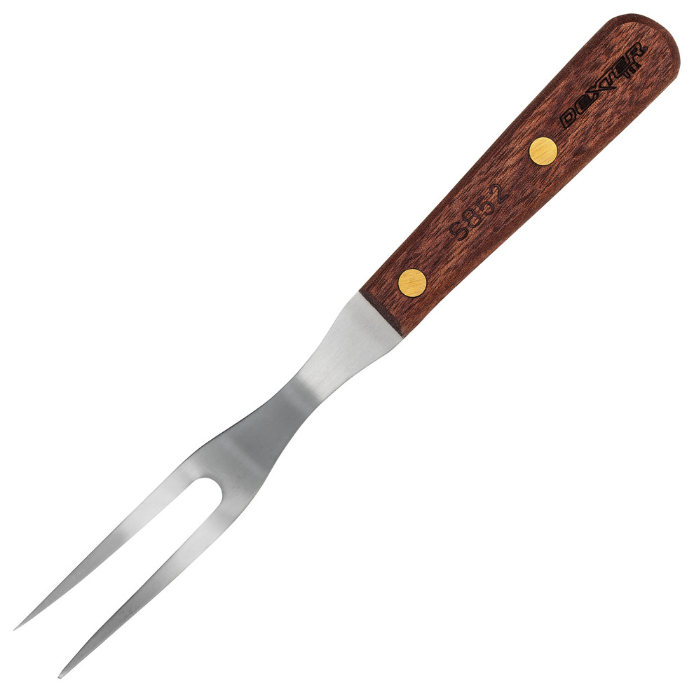 Dexter-Russel Stainless Steel 7.75 Inch Granny Fork with Walnut Wood ...
