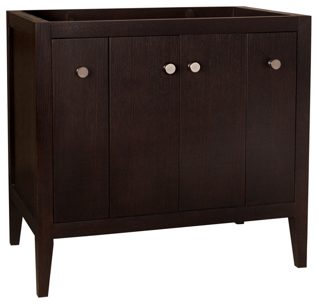 Ronbow 36" Sophie Bathroom Vanity Cabinet Base, Oak Toscana ...