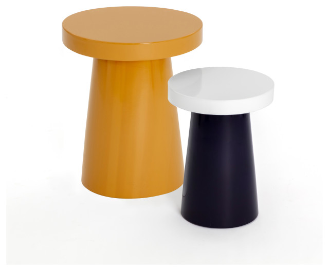 Porcini End Table - Contemporary - Side Tables And End Tables - by ...