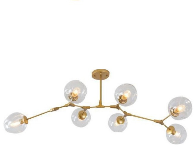 Mil Pendant Light 4 - Midcentury - Chandeliers - by HomeCraftDecor | Houzz