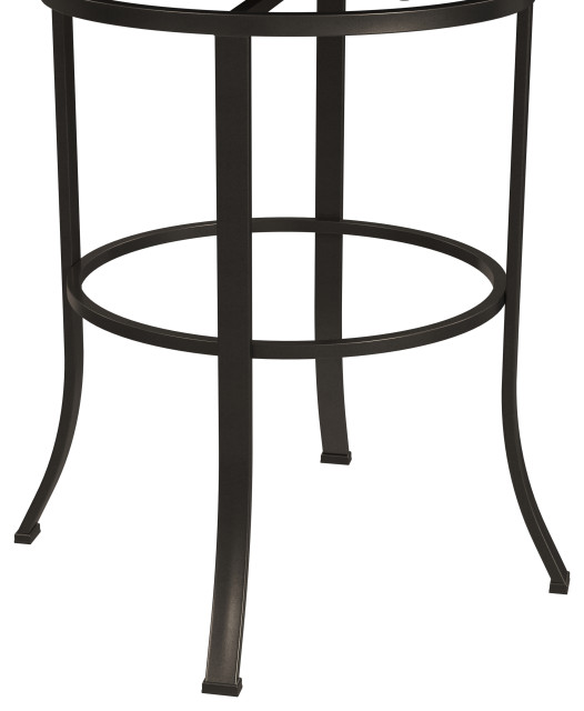 Hillsdale Dundee Commercial Grade Metal Counter Height Swivel Stool ...