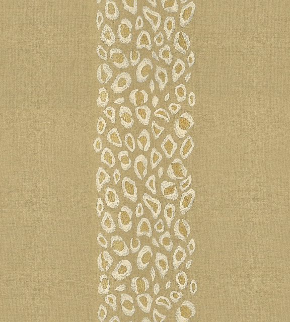 Catwalk Embroidery, Desert - Contemporary - Fabric - by Scalamandre | Houzz