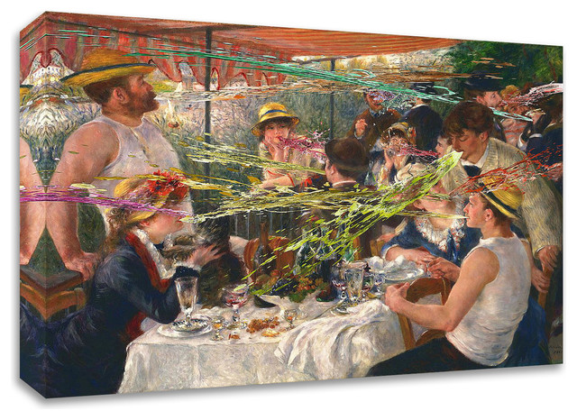 Luncheon of the Projectile Vomit Party by Barry Kite, Print on Canvas ...