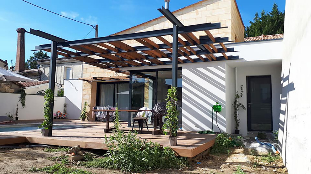 Transformation et extension PZ - Farmhouse - Bordeaux - by Romain ...