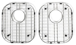 50/50 Stainless Steel Double Bowl Kitchen Sink Bottom, Grids ...