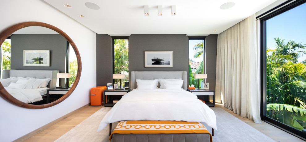 Miami Beach 3 - Contemporary - Bedroom - Miami - by Whitecap ...