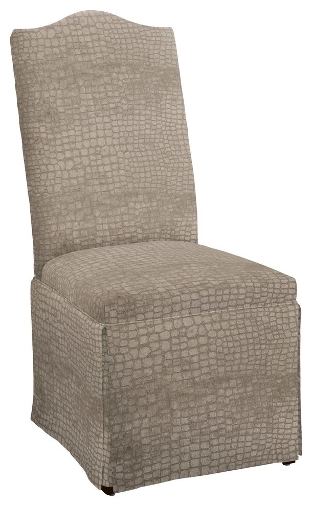 Hekman Woodmark Meryl Dining Chair, Light Orange - Transitional ...