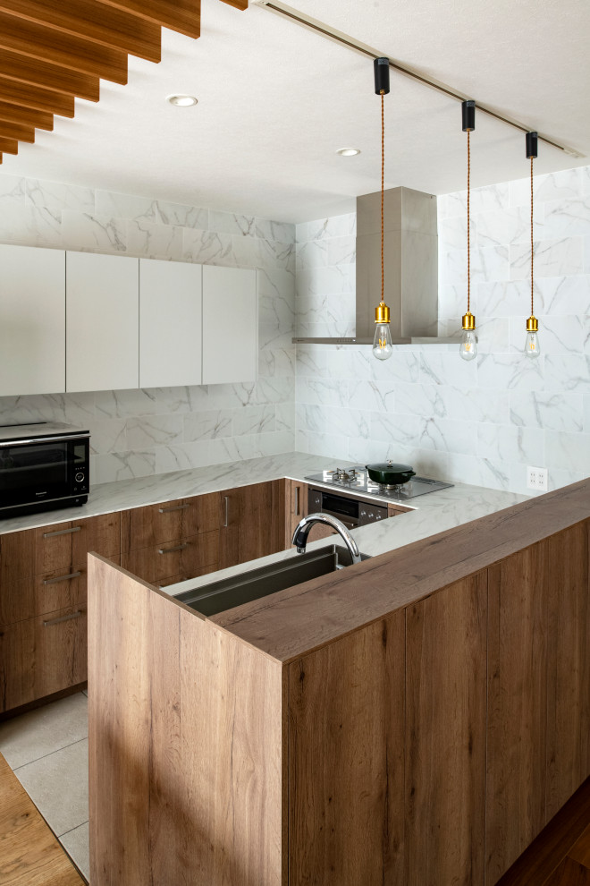 納入事例：友人が集う家 - Modern - Kitchen - Tokyo - by キッチンハウス | Houzz
