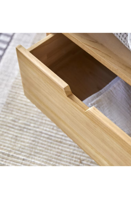 Solid Teak Vanity Unit | Tikamoon Kwarto 60 - Transitional - Bathroom ...