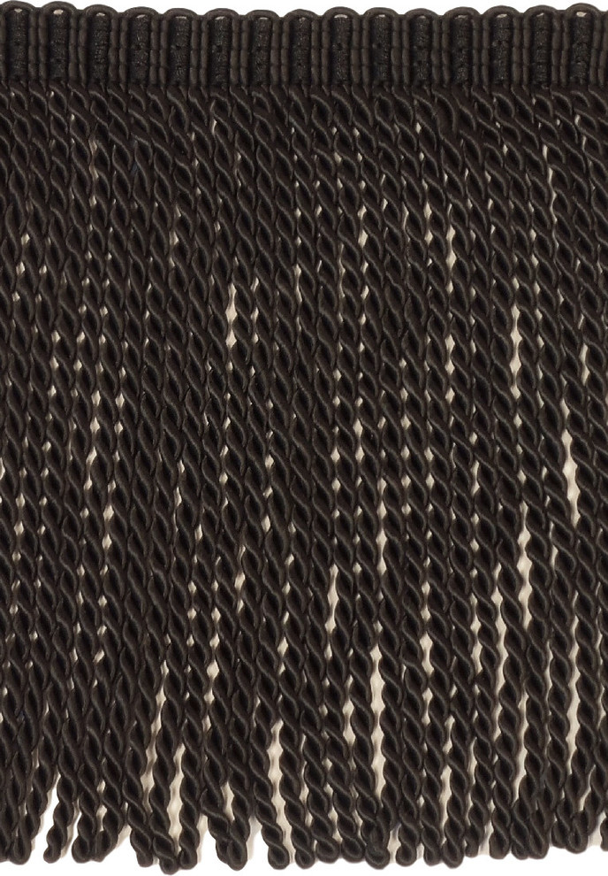 5 Yard Value Pack - 9 Inch Long BLACK Bullion Fringe Trim, Basic Trim ...